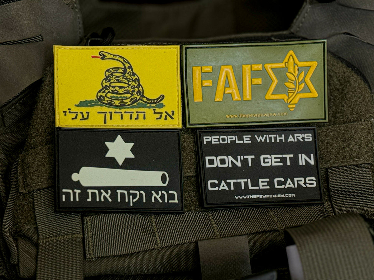4 Patch Collection – The Pew Pew Jew